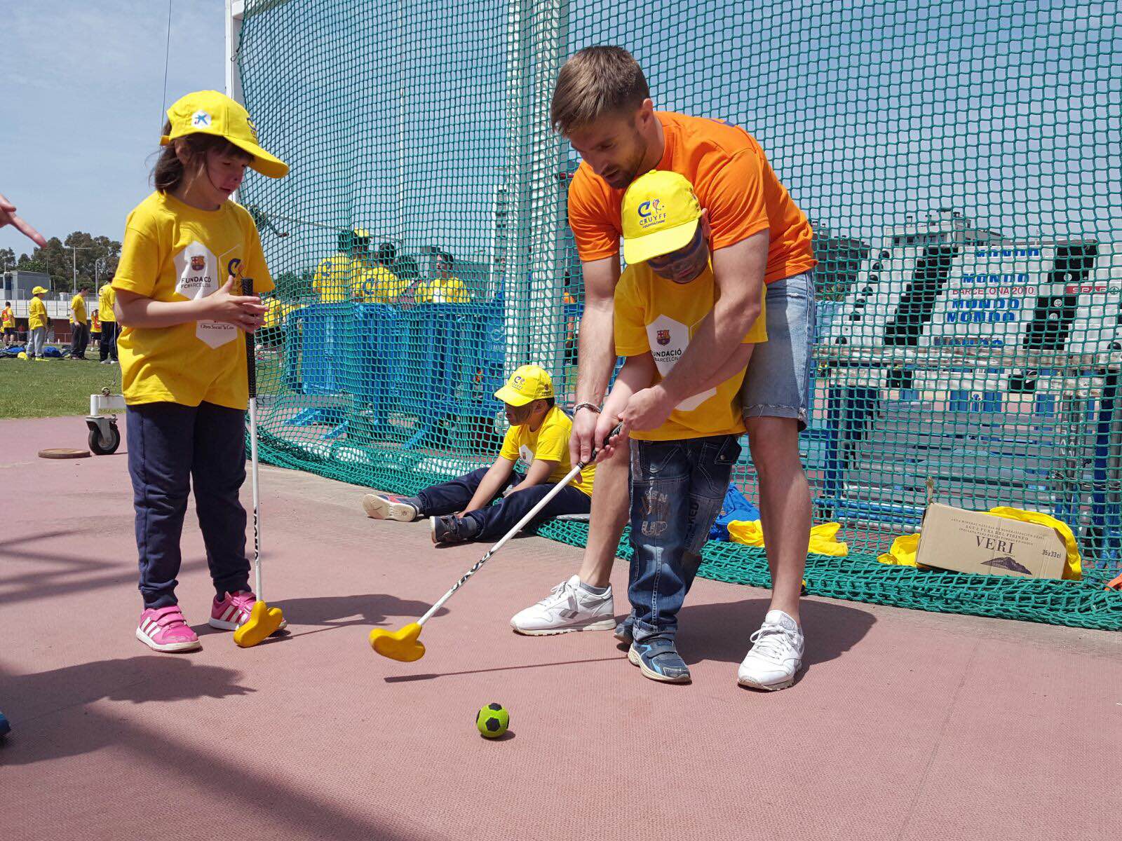All devoted to the Open Day of the Cruyff Foundation Spain